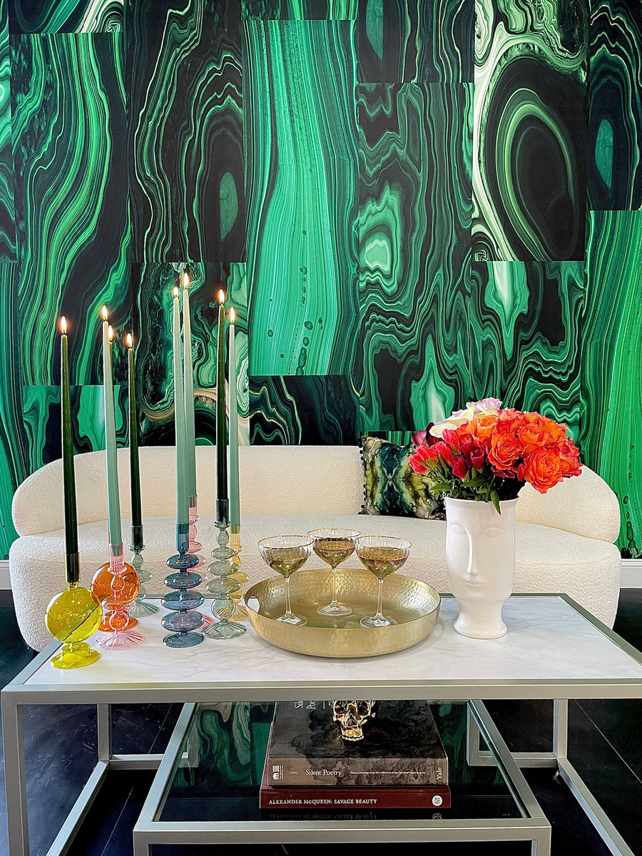 "Greenstone" Oversized Wall Mural – Vivian Ferne