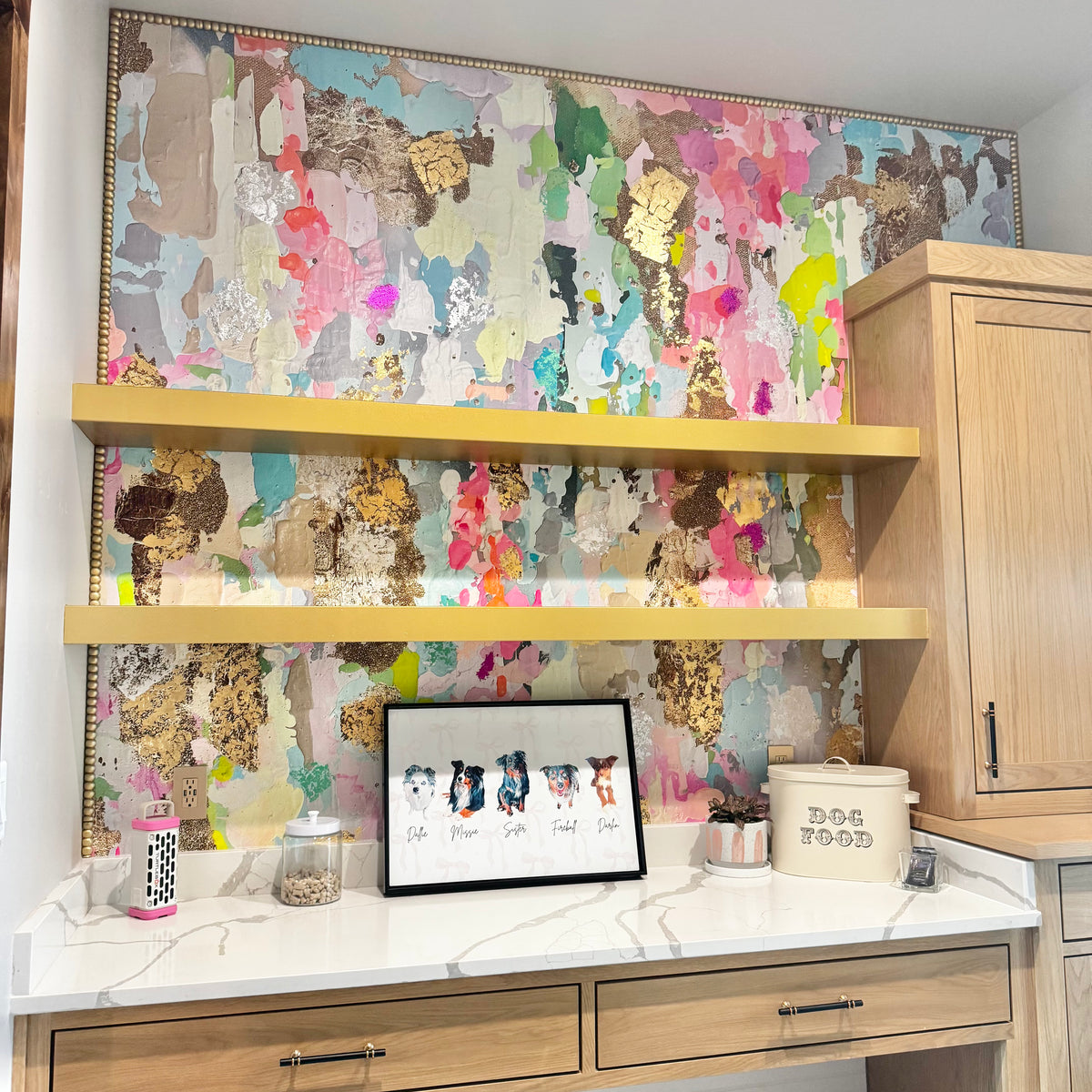 Shop The Look - "Gelato" Laundry room wallpaper