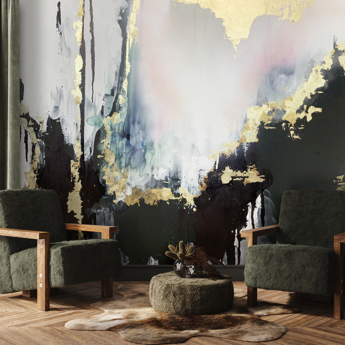 Custom "Speakeasy" Wallpaper Wall Mural 8' tall x 4' wide – Vivian Ferne