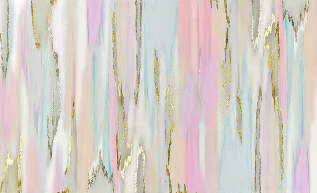 "Served Cold" Wallpaper | Blue, Pink, Purple Oversized Wall Mural ...