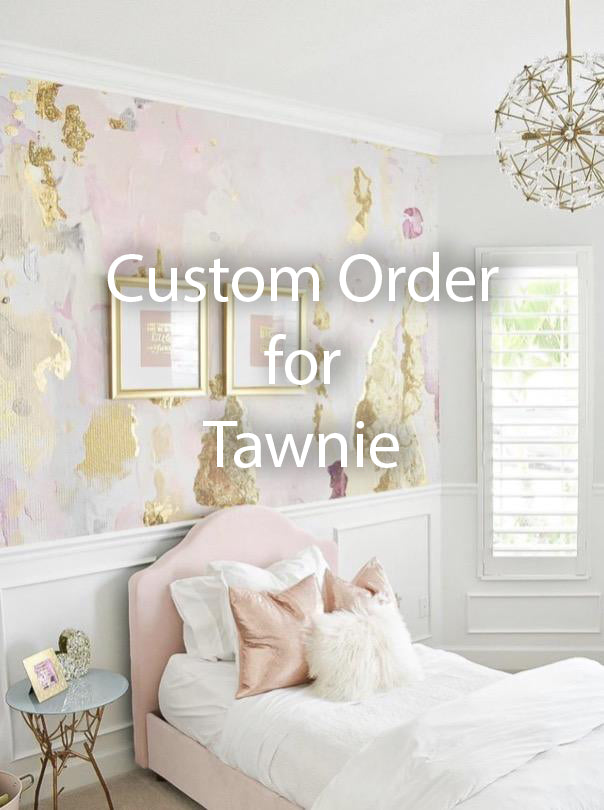 Custom "Mimosa" Wall Mural 10' tall x 8' wide – Vivian Ferne