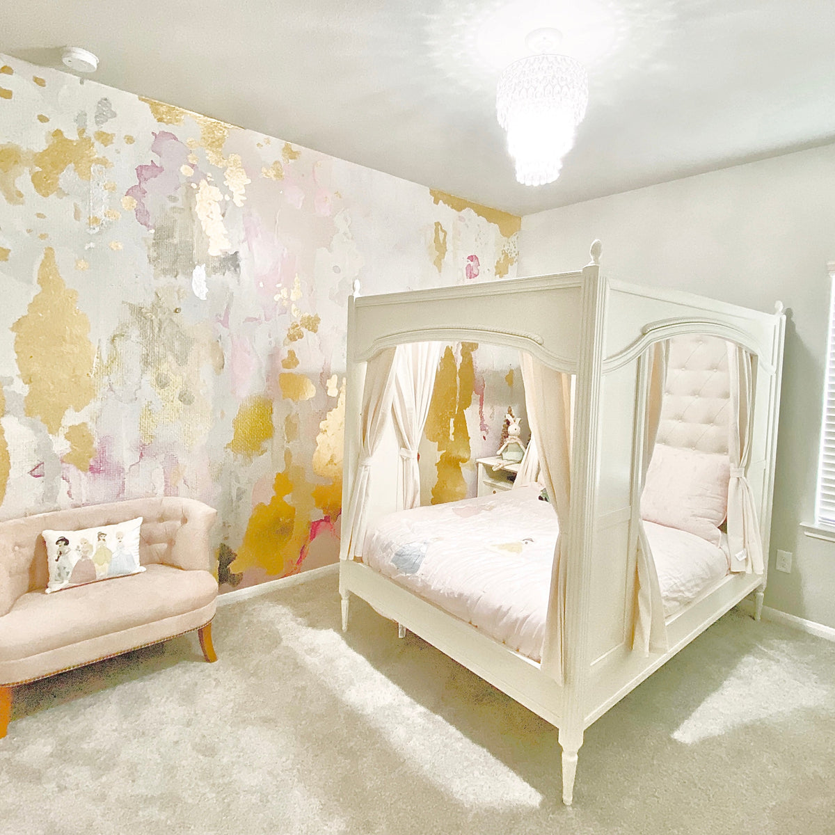 Kids "Mimosa" Oversized Wall Mural – Vivian Ferne